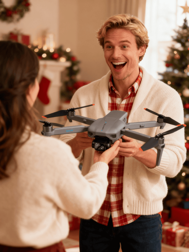 Flightelf Specter –Drone With 4K Sony Camera, 3-Axis Gimbal, 9 Miles ...